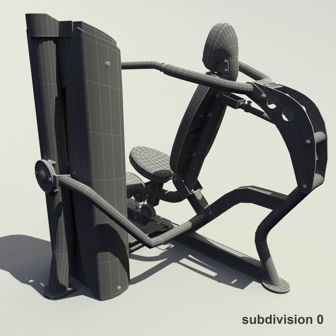 3d Model Chest Press