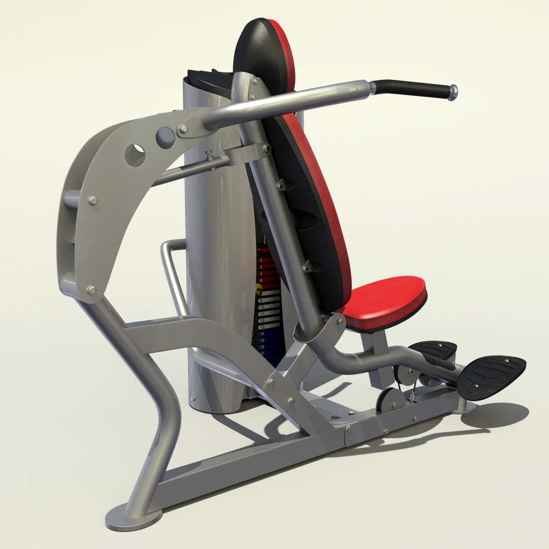 3d Model Chest Press