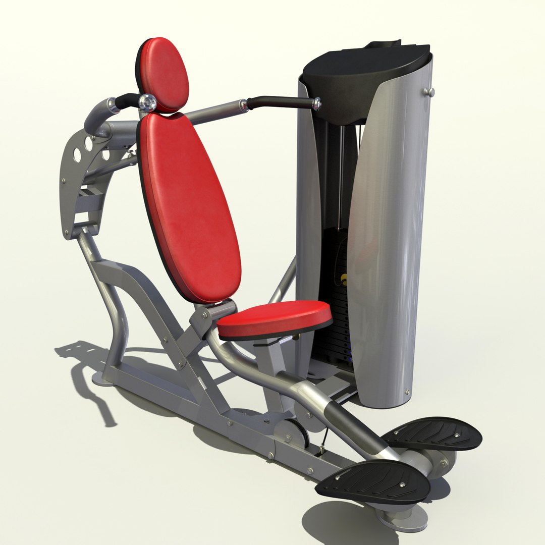 3d Model Chest Press