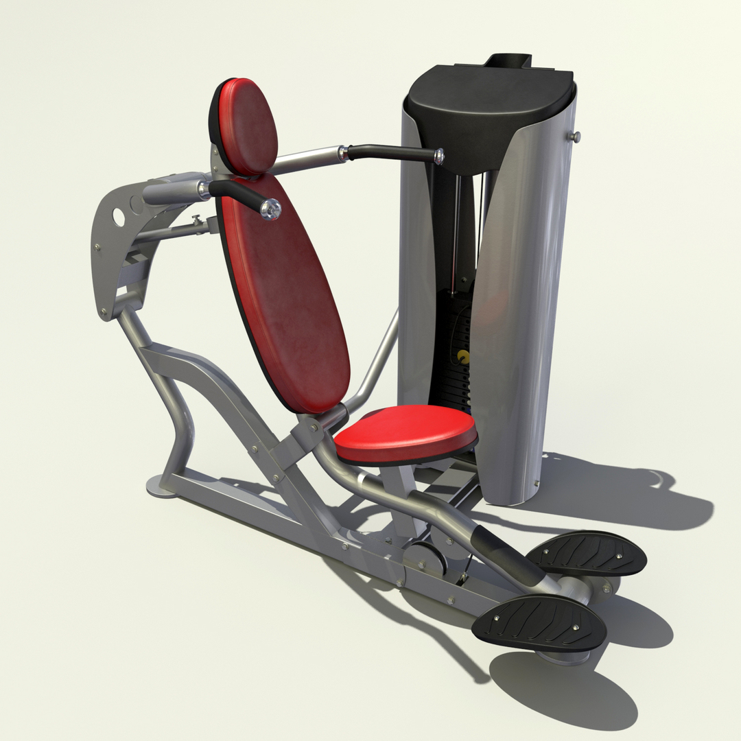 3d Model Chest Press