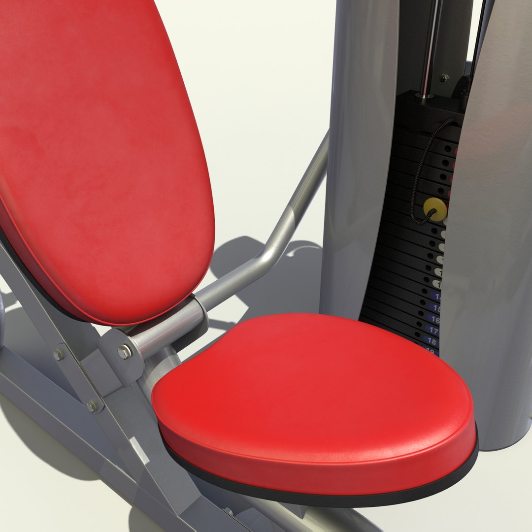 3d Model Chest Press