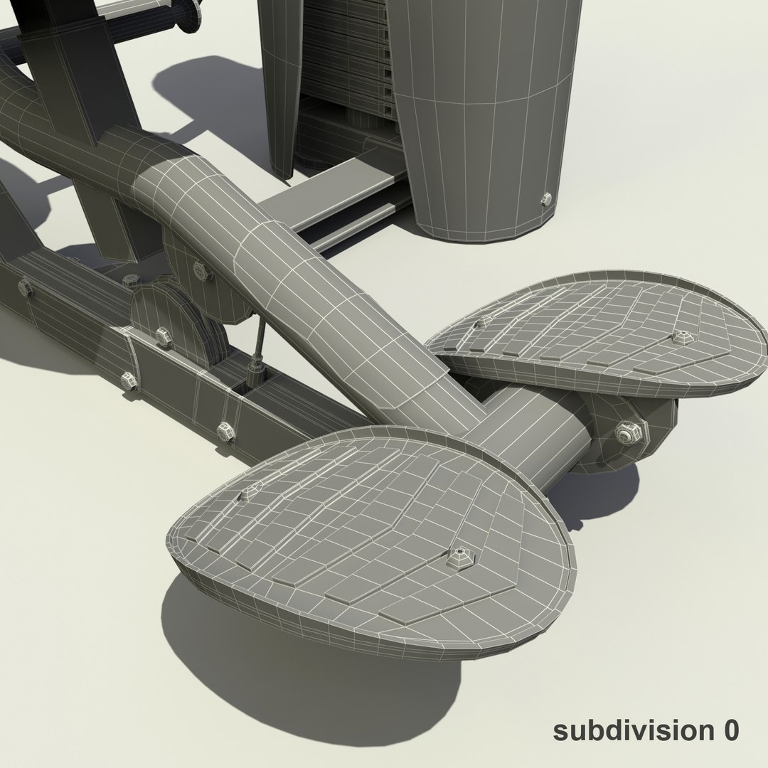 3d Model Chest Press