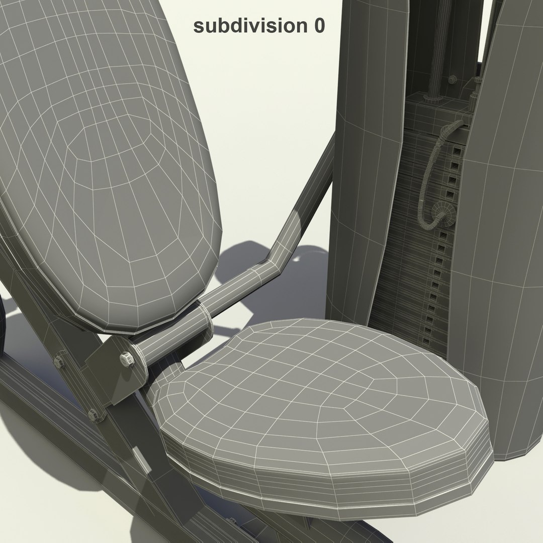 3d Model Chest Press