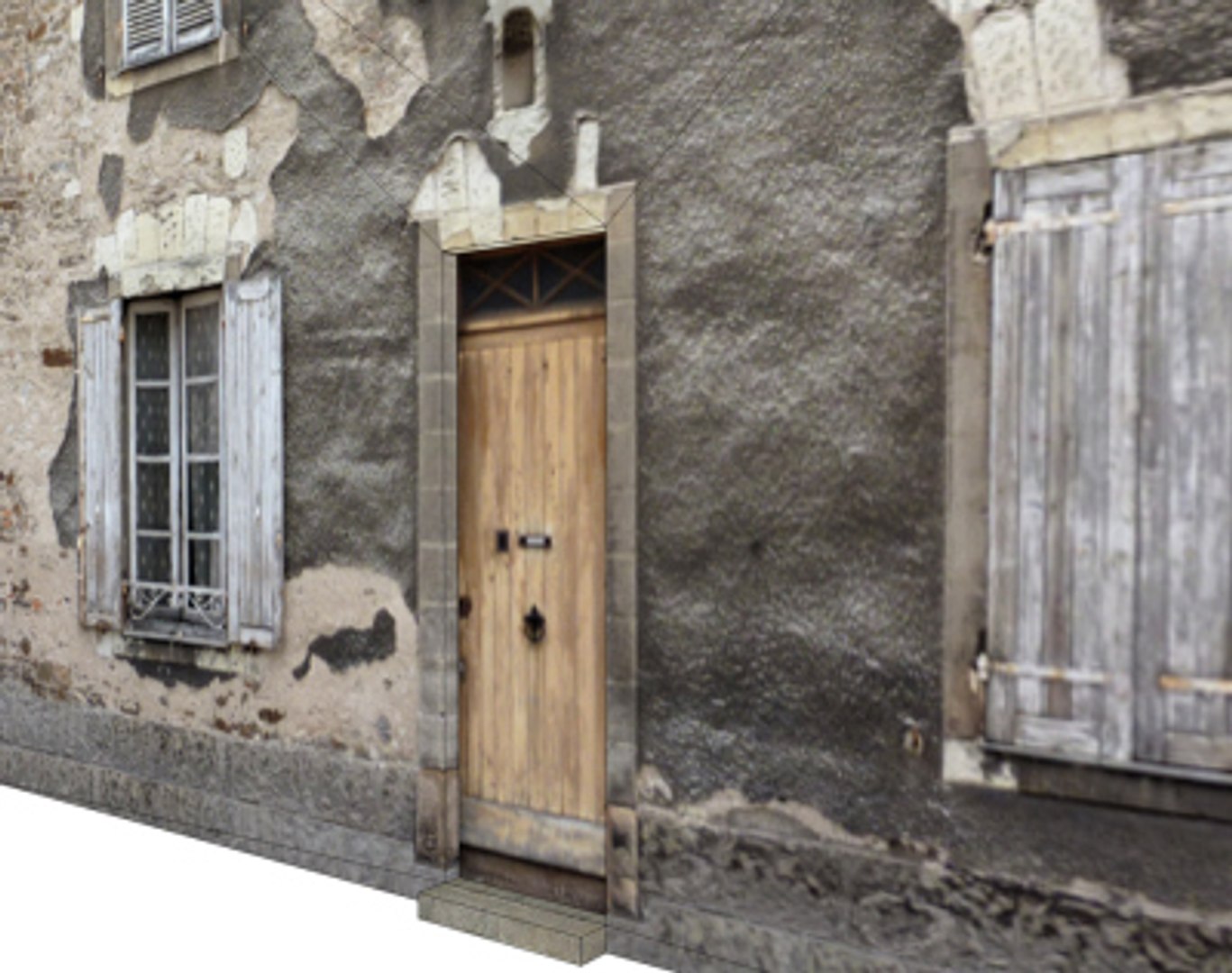 Old House 3d 3ds