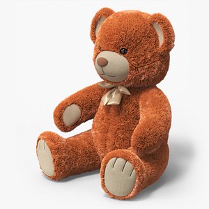 Low Poly Teddy Bear 3D Models For Download | TurboSquid