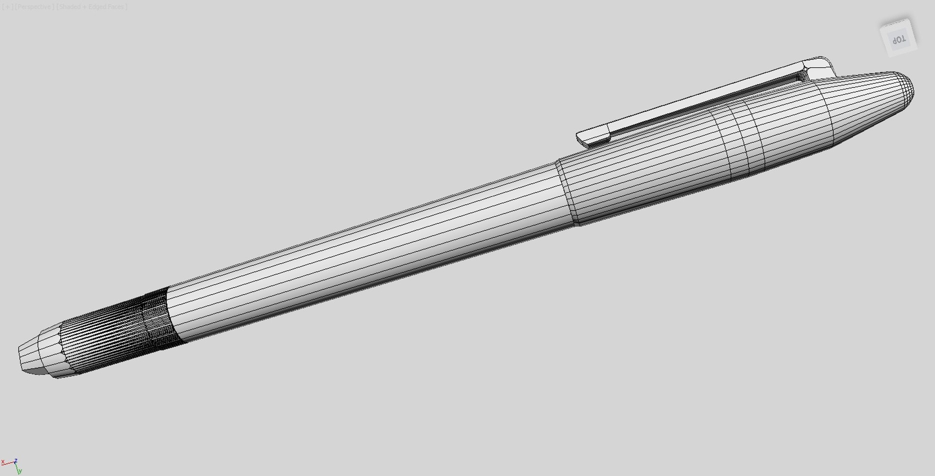 pen permanent marker 3d model