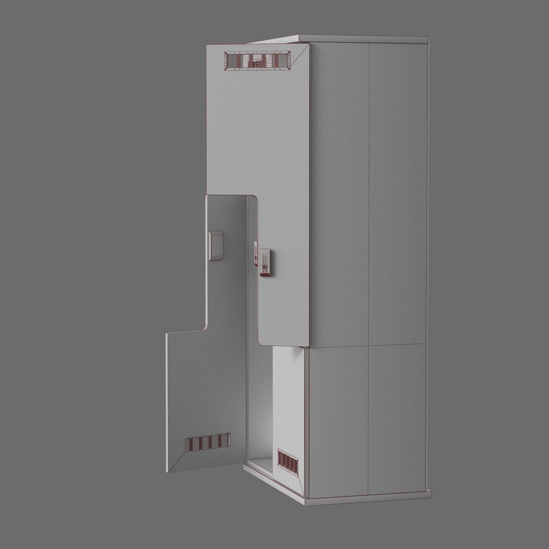 Z Style Locker Cabinet with Electronic Cabinet Lock - Kale Style ...