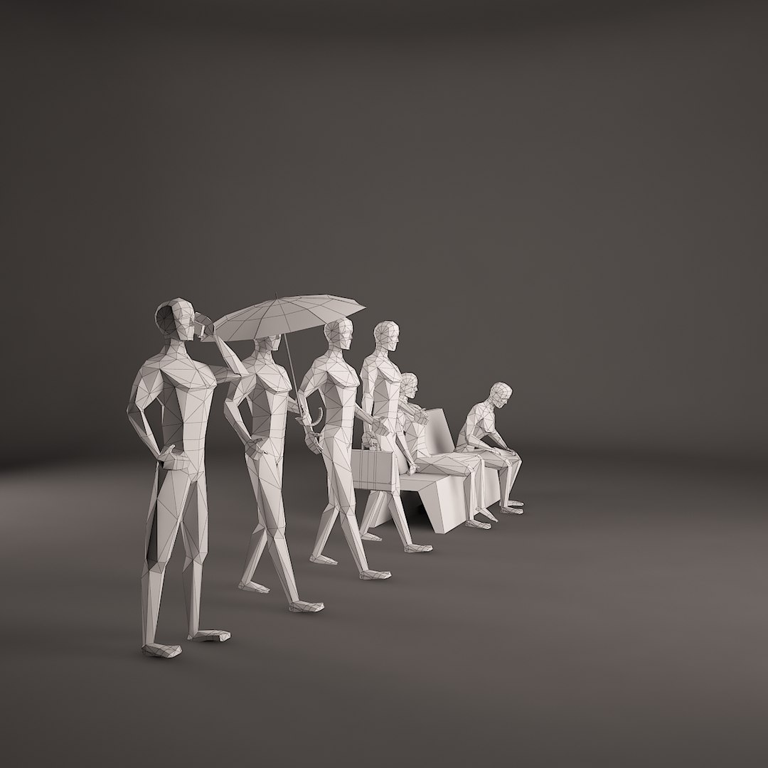 Man Figure 3d Model