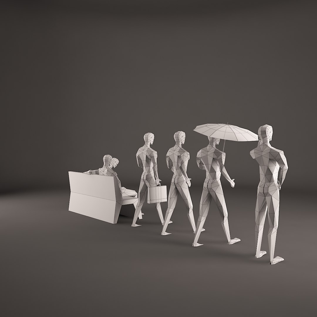 Man Figure 3d Model