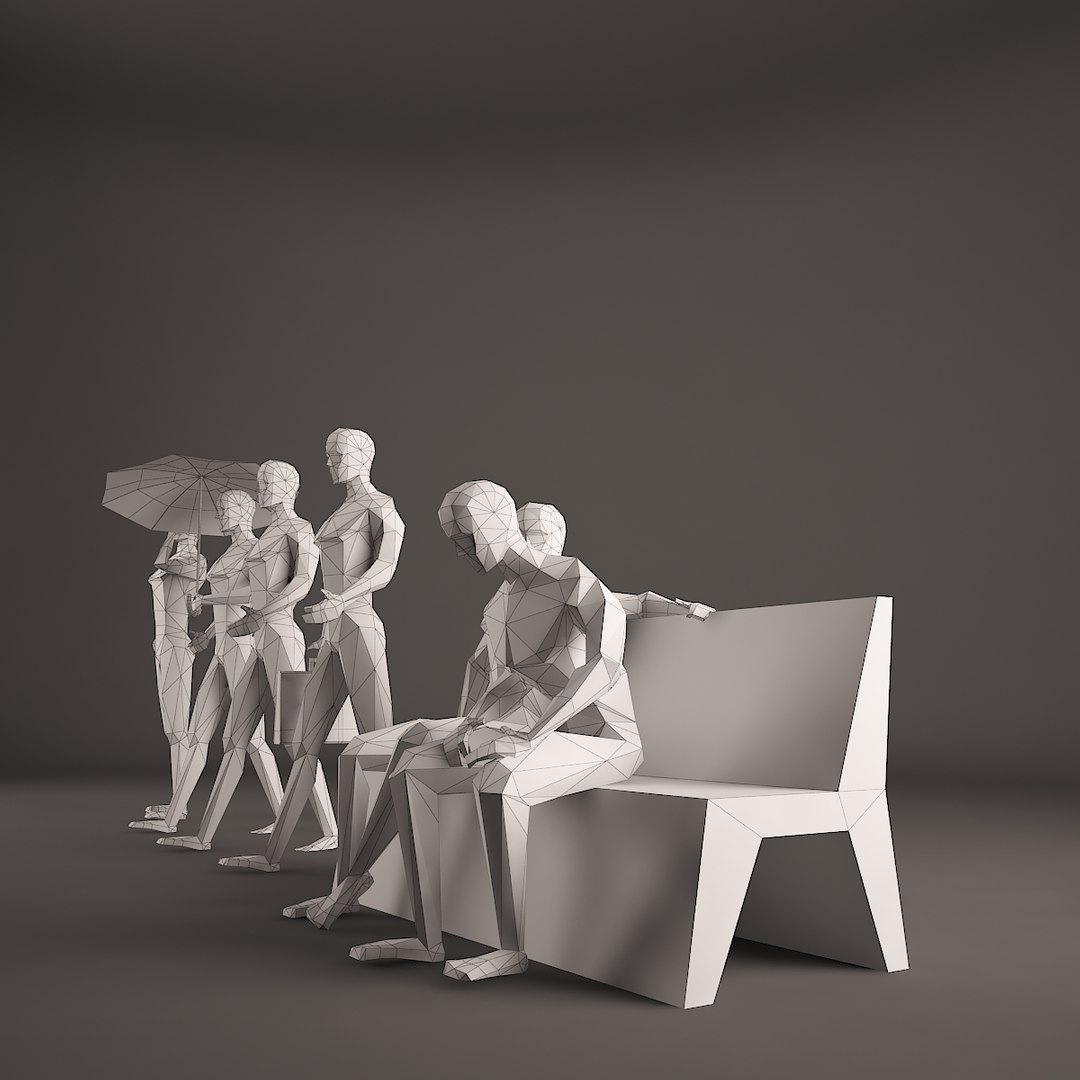 Man Figure 3d Model