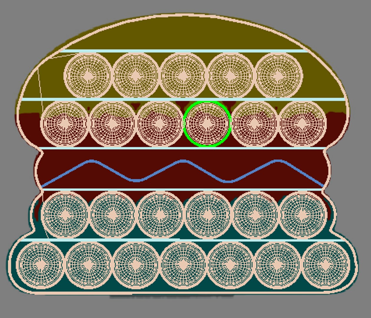 3D Fast Food Pop It Fidget Toys Set model - TurboSquid 1780732