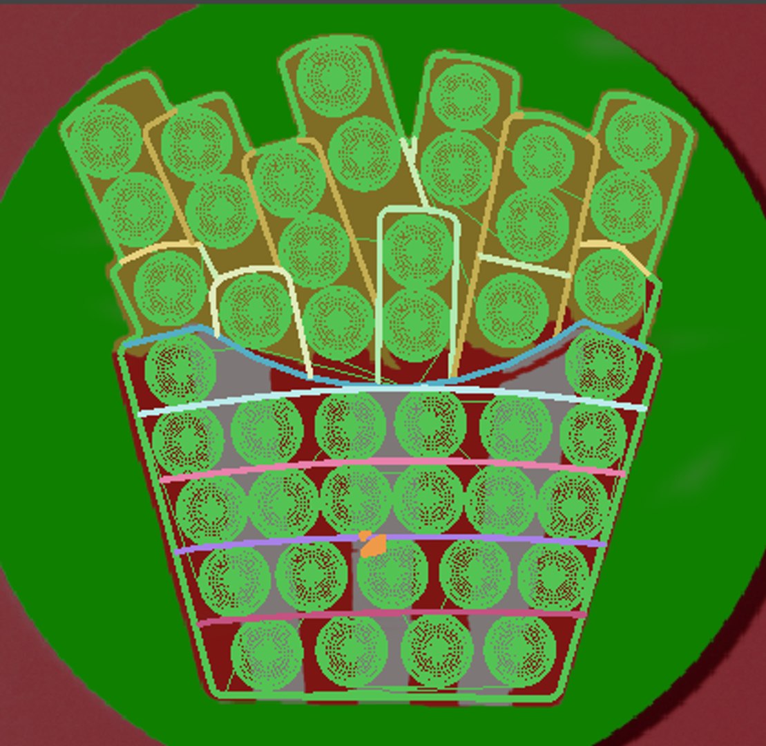 3D Fast Food Pop It Fidget Toys Set model - TurboSquid 1780732