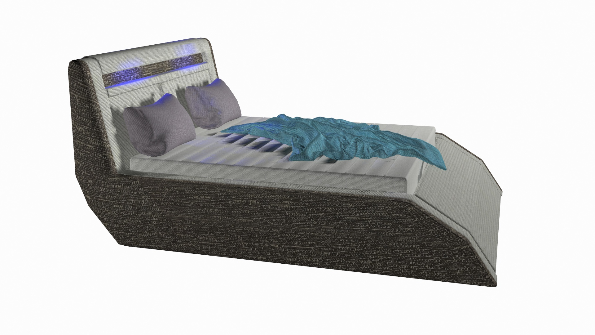 3D Model Modern Bed - TurboSquid 1607772