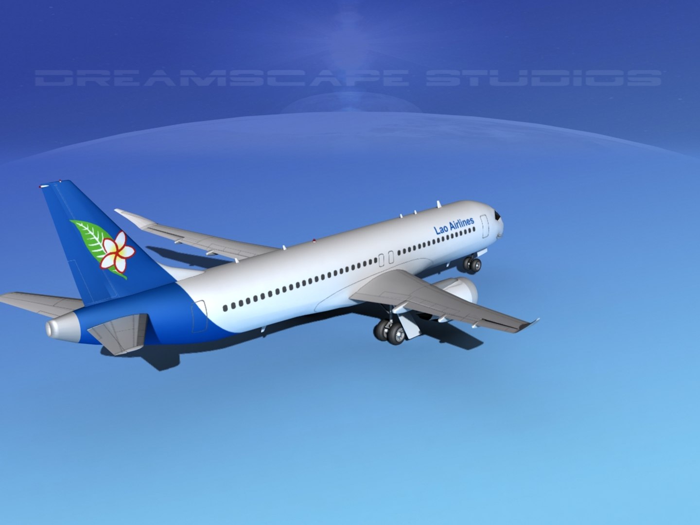 3d Model Comac Airliners