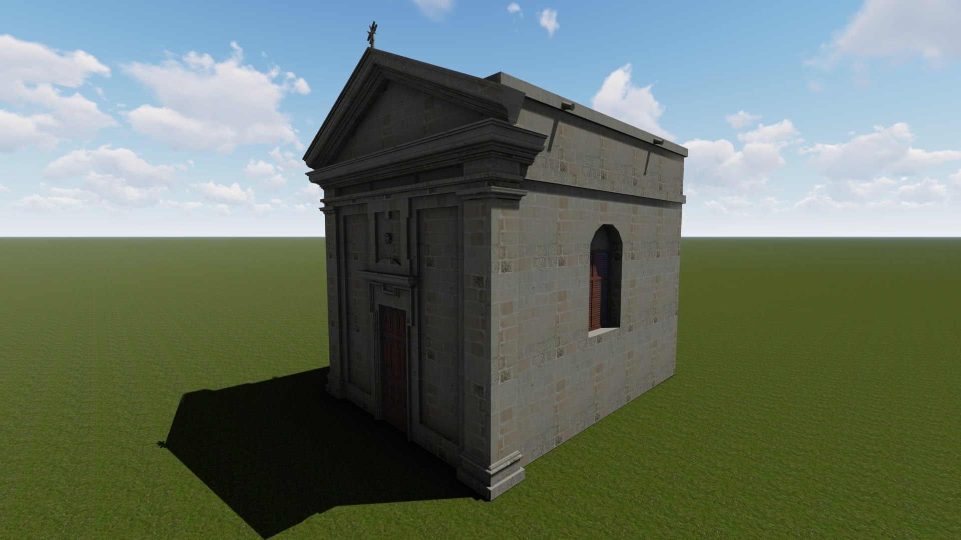 Medieval chapel 3D model - TurboSquid 1427471