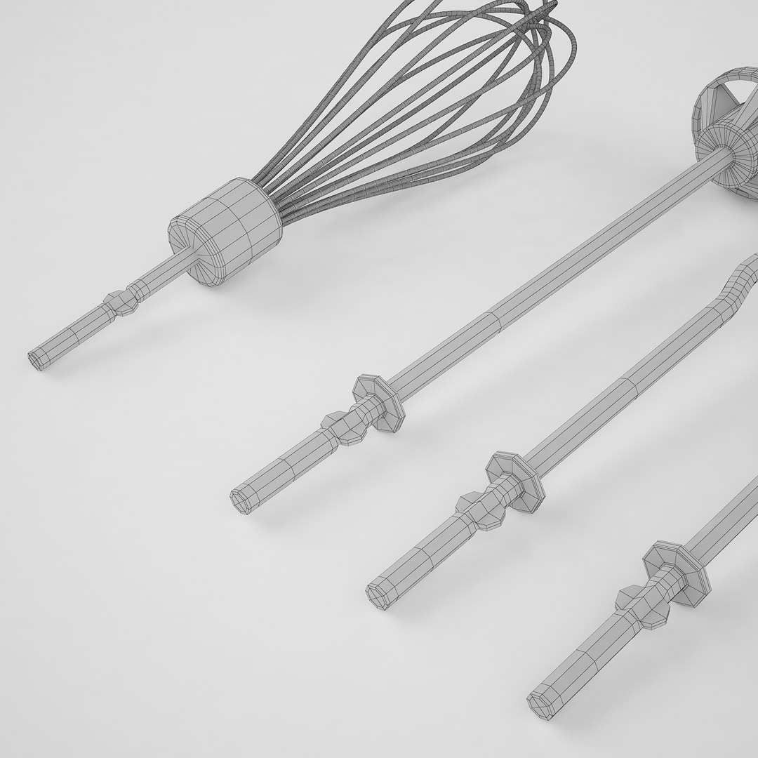 manual mixer kitchen 3d model