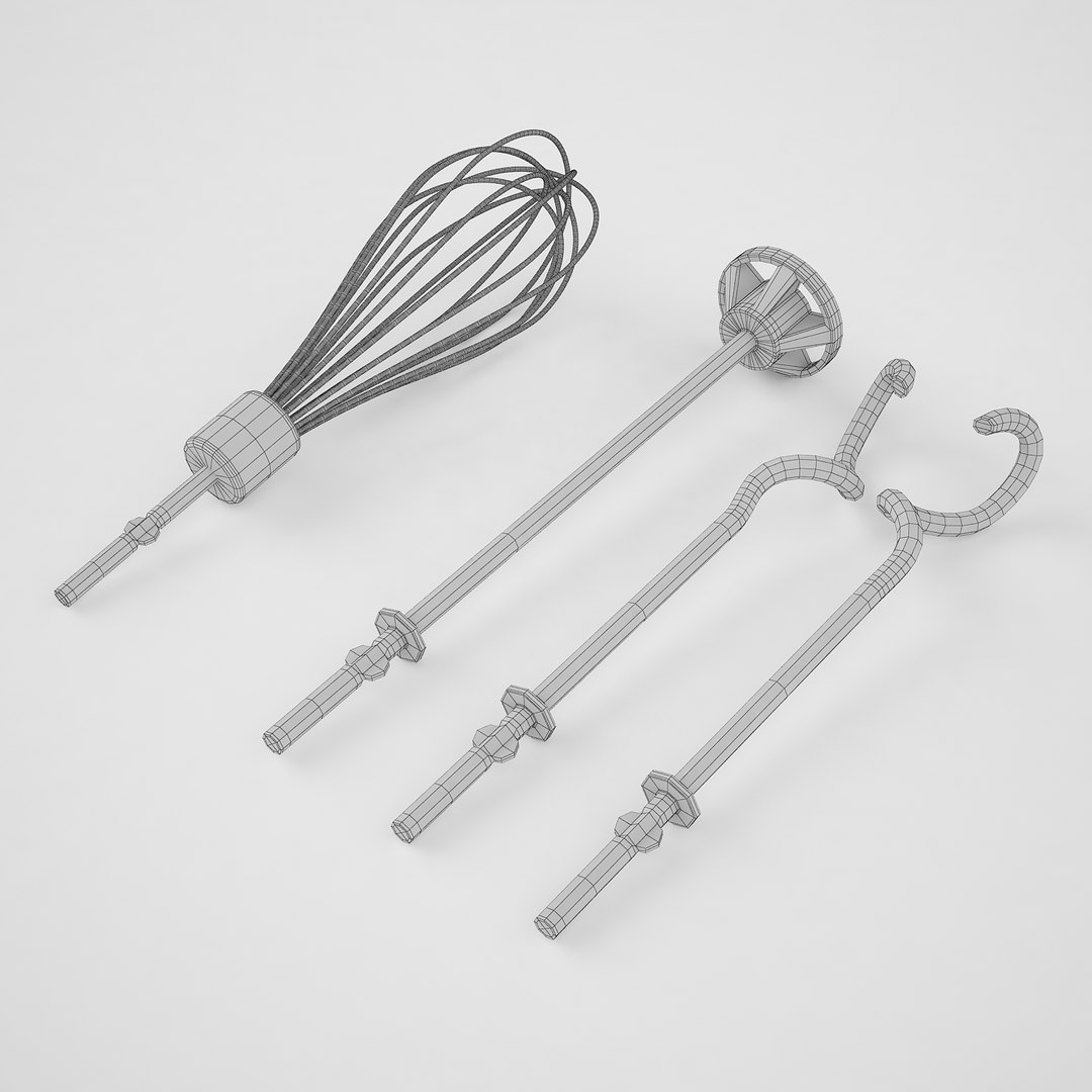 manual mixer kitchen 3d model