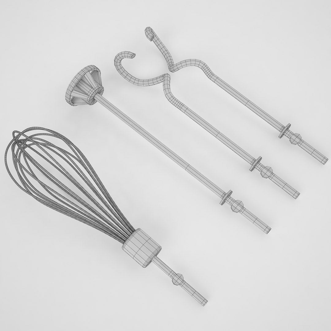 manual mixer kitchen 3d model