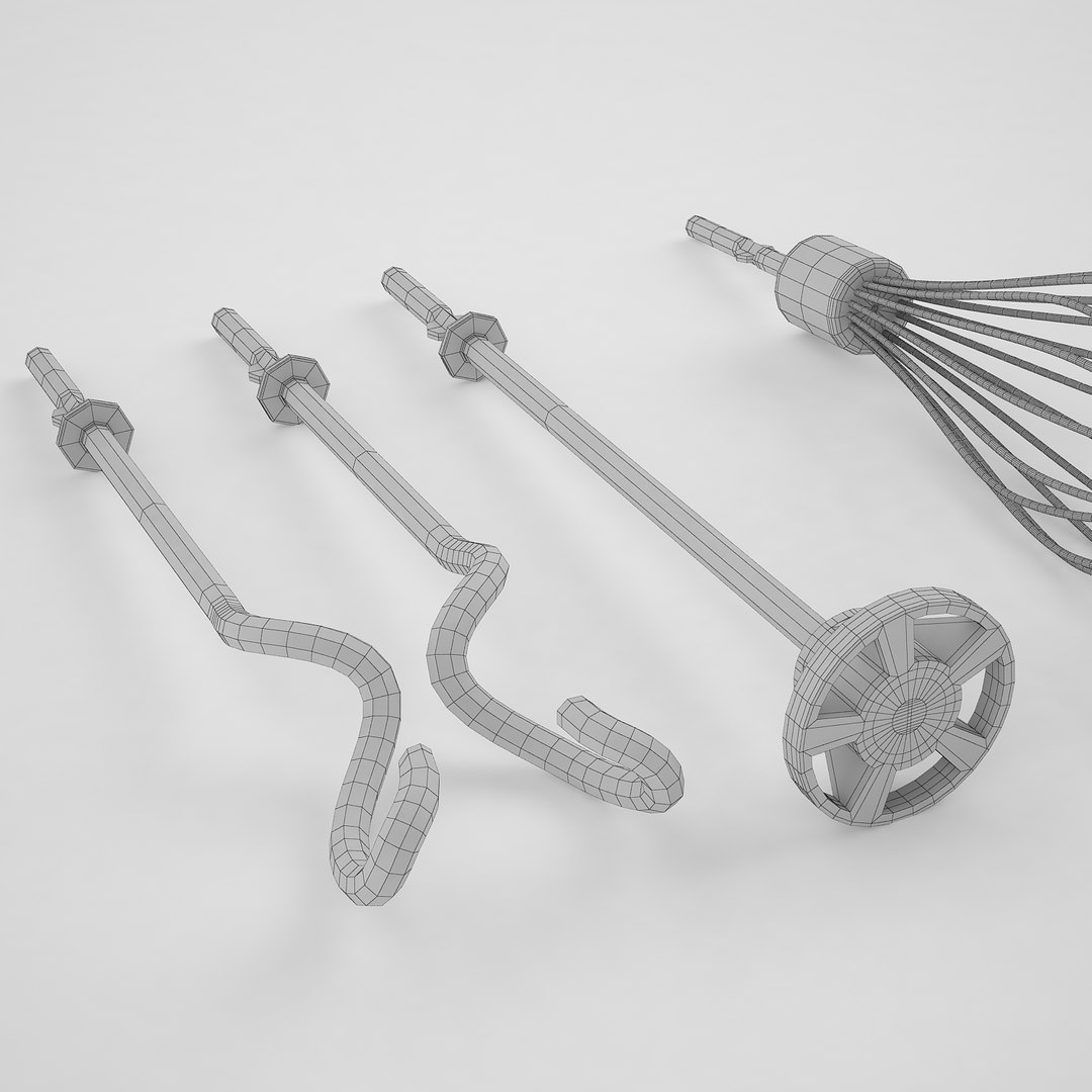 manual mixer kitchen 3d model