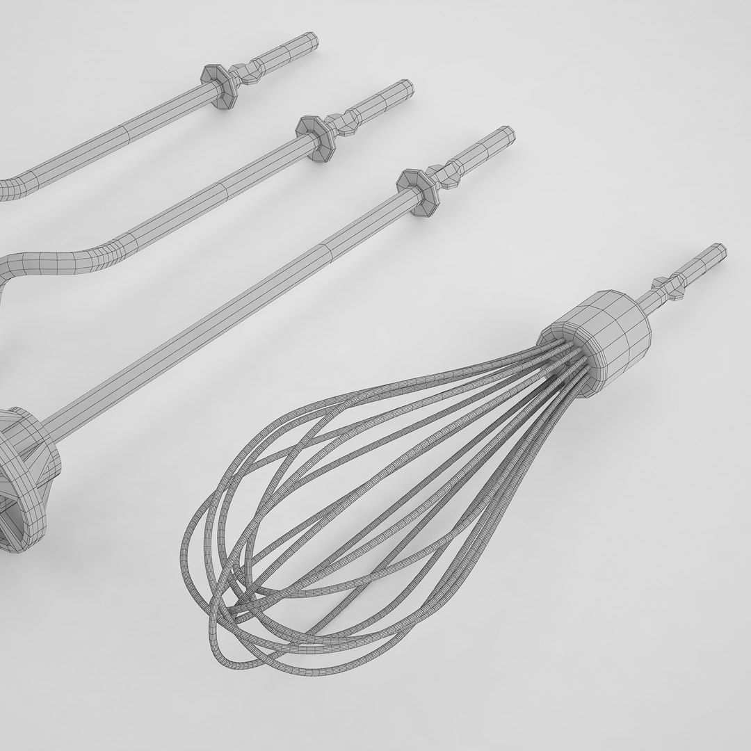 manual mixer kitchen 3d model