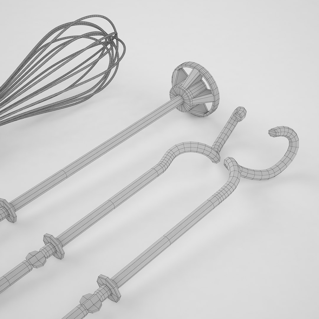 manual mixer kitchen 3d model