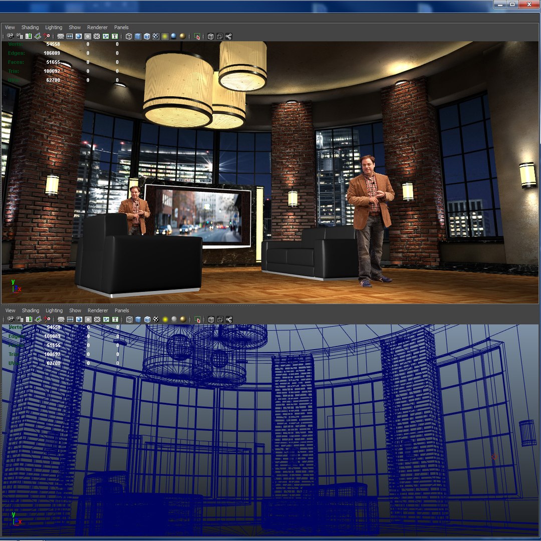 News Studios Collections 3d Max