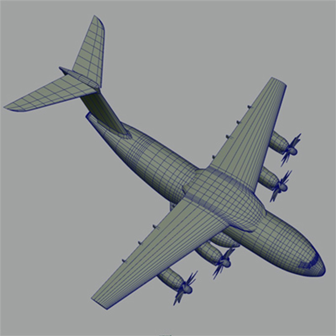 3d Model Airbus A400m Heavy Lift
