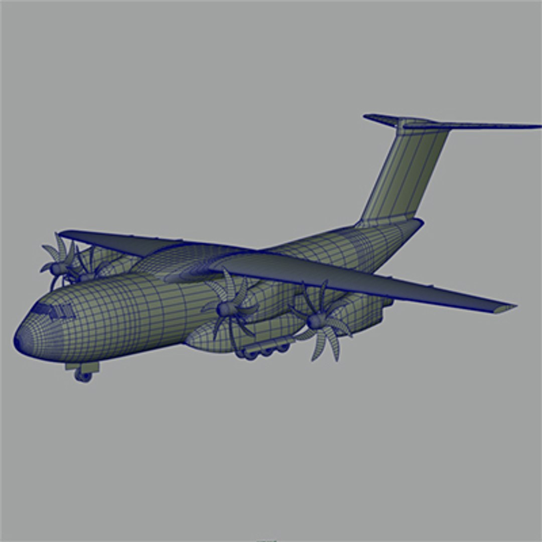 3d Model Airbus A400m Heavy Lift