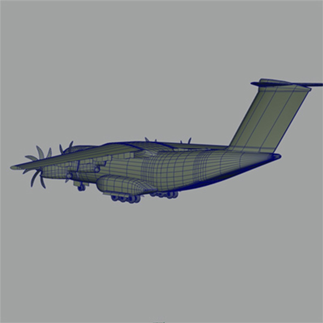 3d Model Airbus A400m Heavy Lift