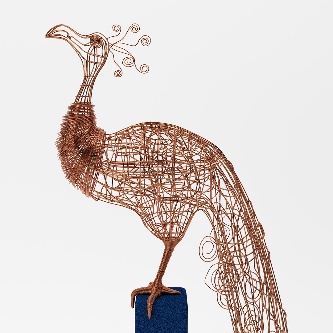 3D Wire Mesh Sculpture Model - TurboSquid 1853477