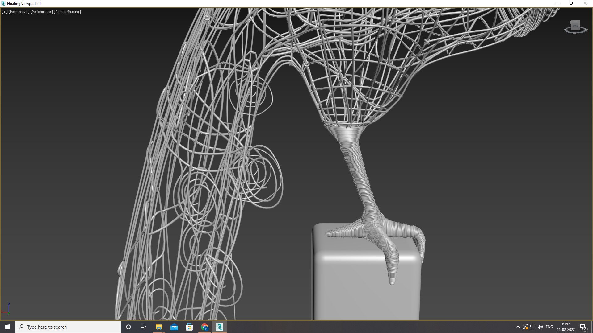3D Wire Mesh Sculpture Model - TurboSquid 1853477