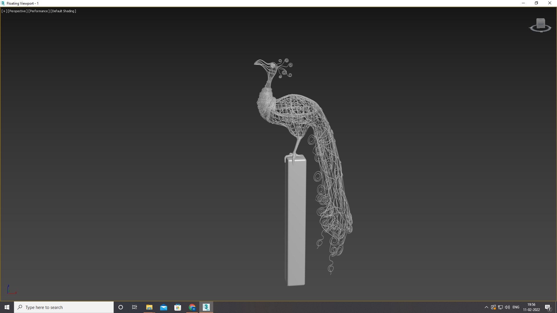 3D Wire Mesh Sculpture Model - TurboSquid 1853477