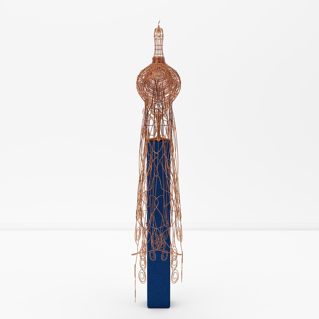 3D Wire Mesh Sculpture Model - TurboSquid 1853477