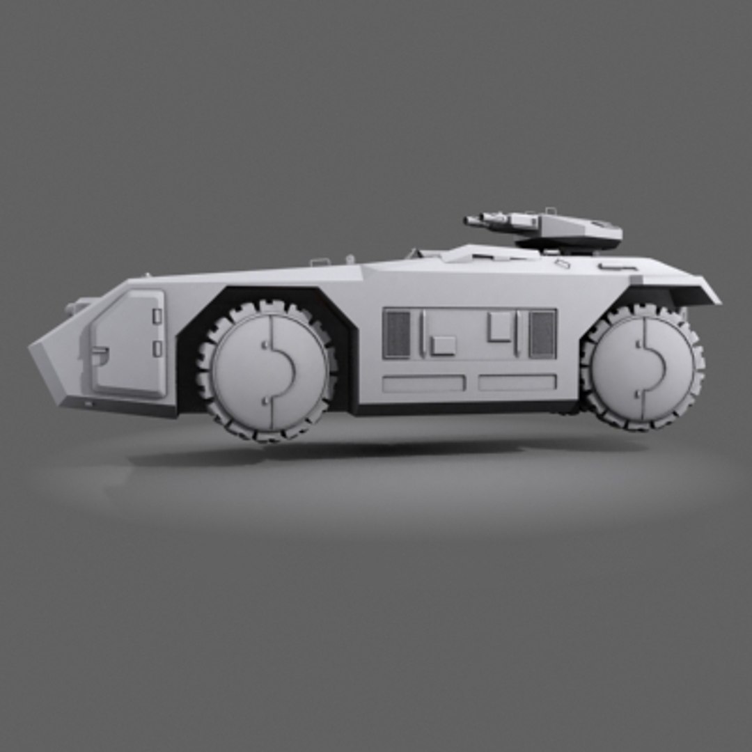 3d Apc Personel Carrier M577 Model