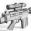 3d Model Sa58 Osw Fal Carbine