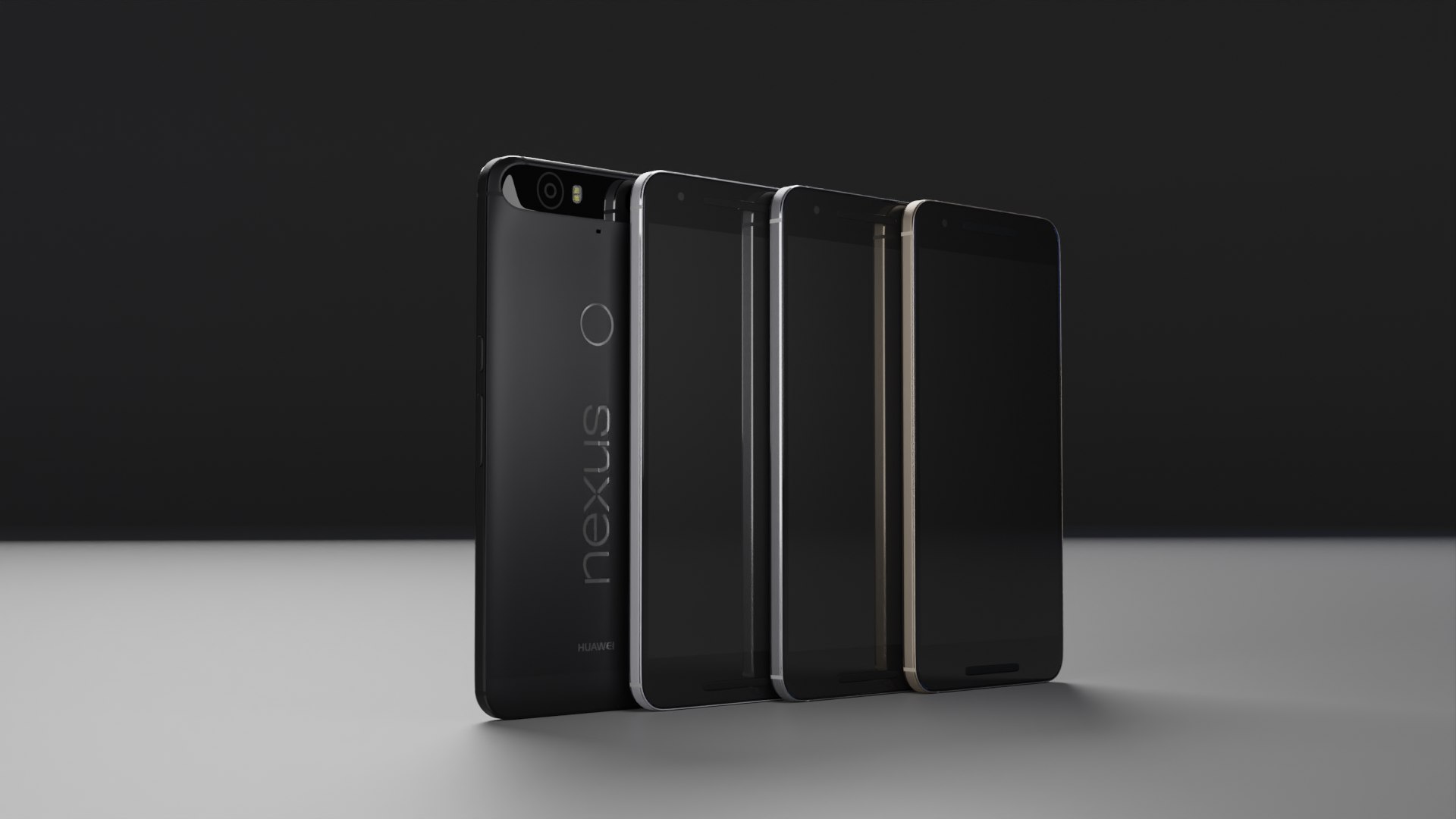 Google Nexus 6P Huawei All Colors model - TurboSquid 2060300