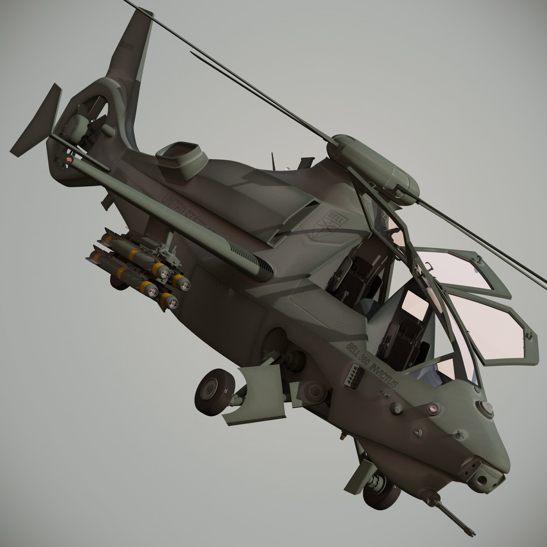Bell 360 Invictus Model - TurboSquid 1616641