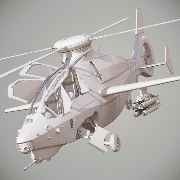 Bell 360 invictus model - TurboSquid 1616641