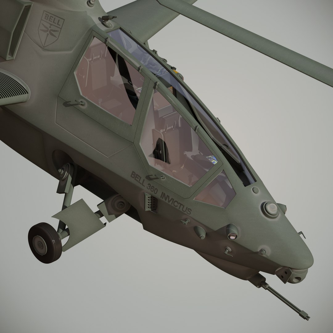 Bell 360 invictus model - TurboSquid 1616641