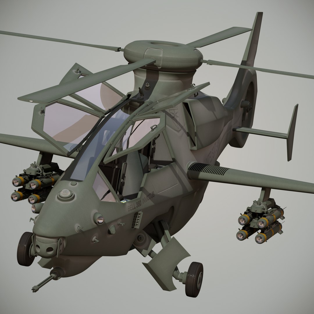 Bell 360 Invictus Model - TurboSquid 1616641