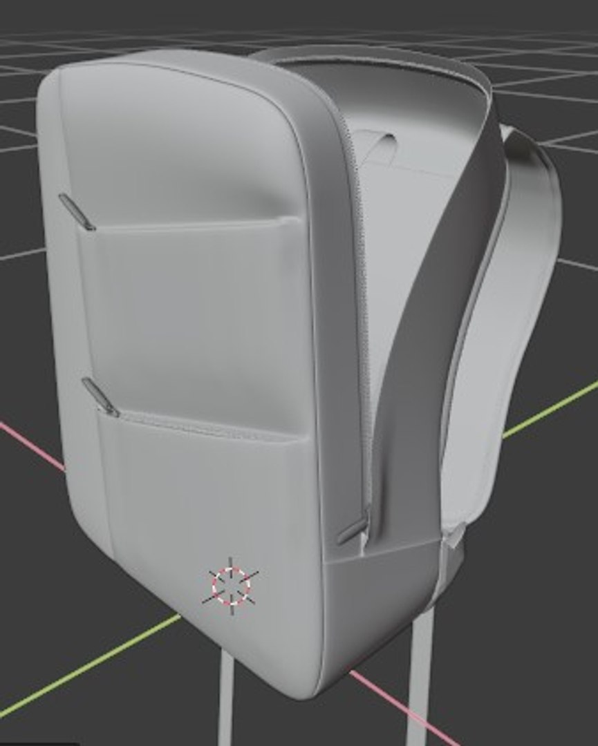 3D School Bag Model - TurboSquid 1641704