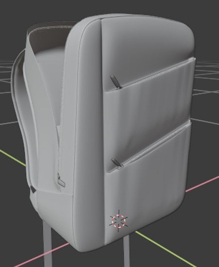 3D School Bag Model - TurboSquid 1641704