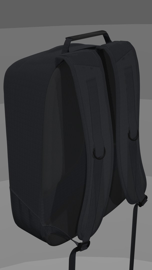3D School Bag Model - TurboSquid 1641704