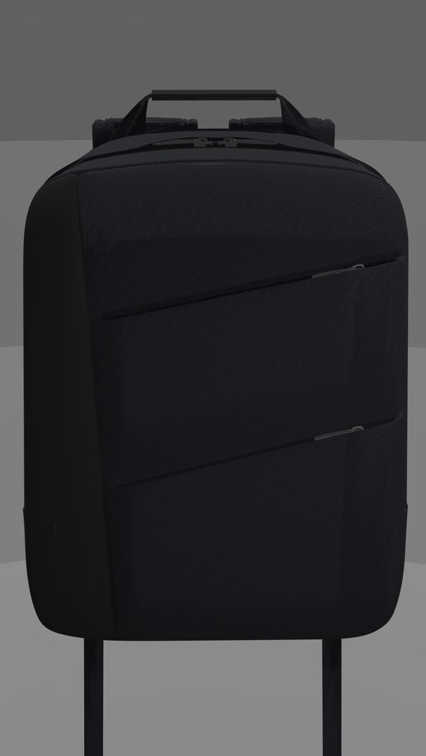 3D School Bag Model - TurboSquid 1641704