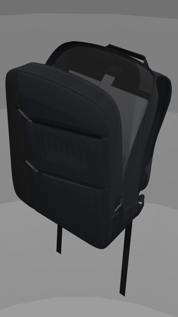 3D School Bag Model - TurboSquid 1641704