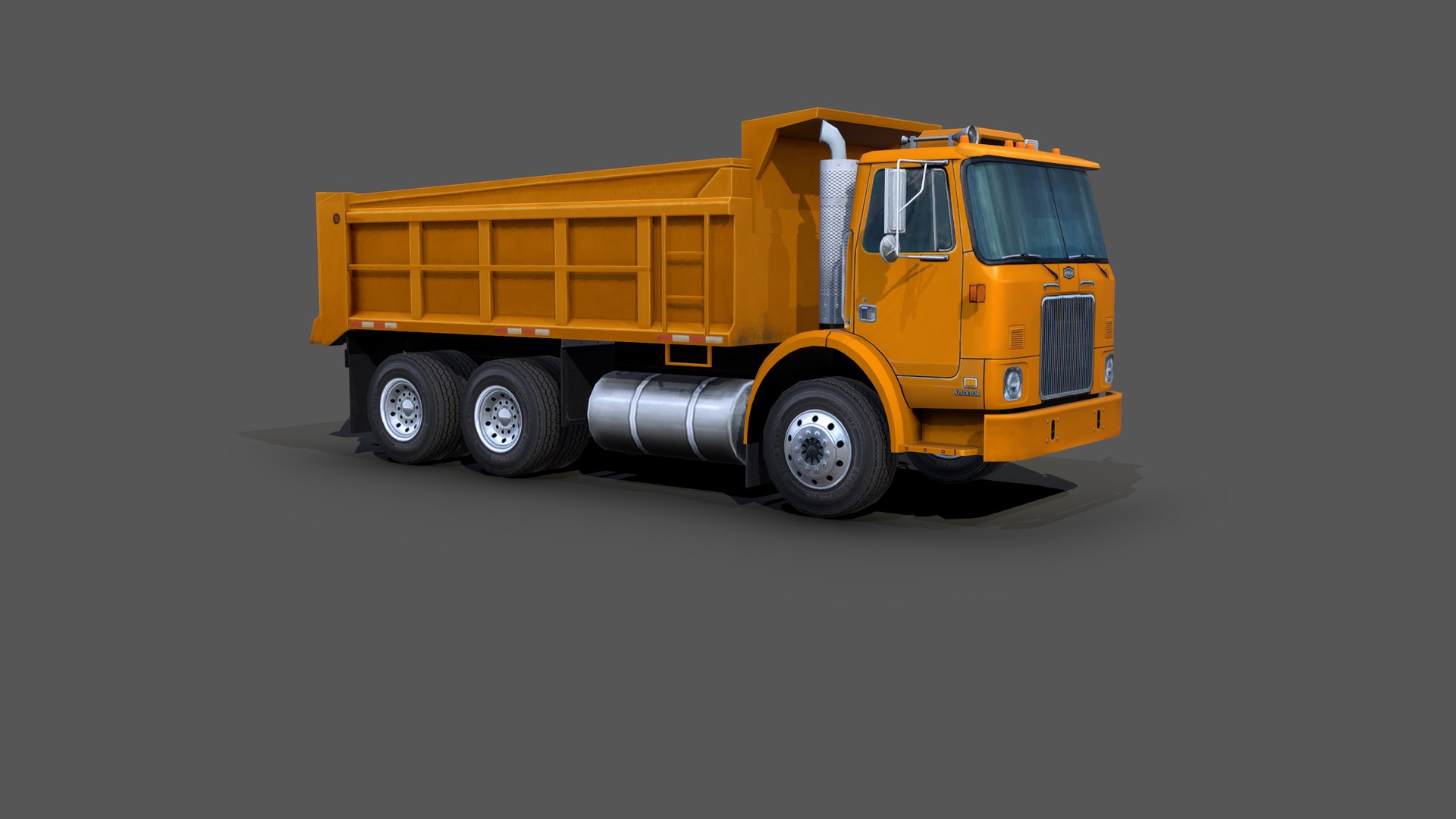 3D Model Autocar WX64 1998 Dump Truck S03 - TurboSquid 2178587
