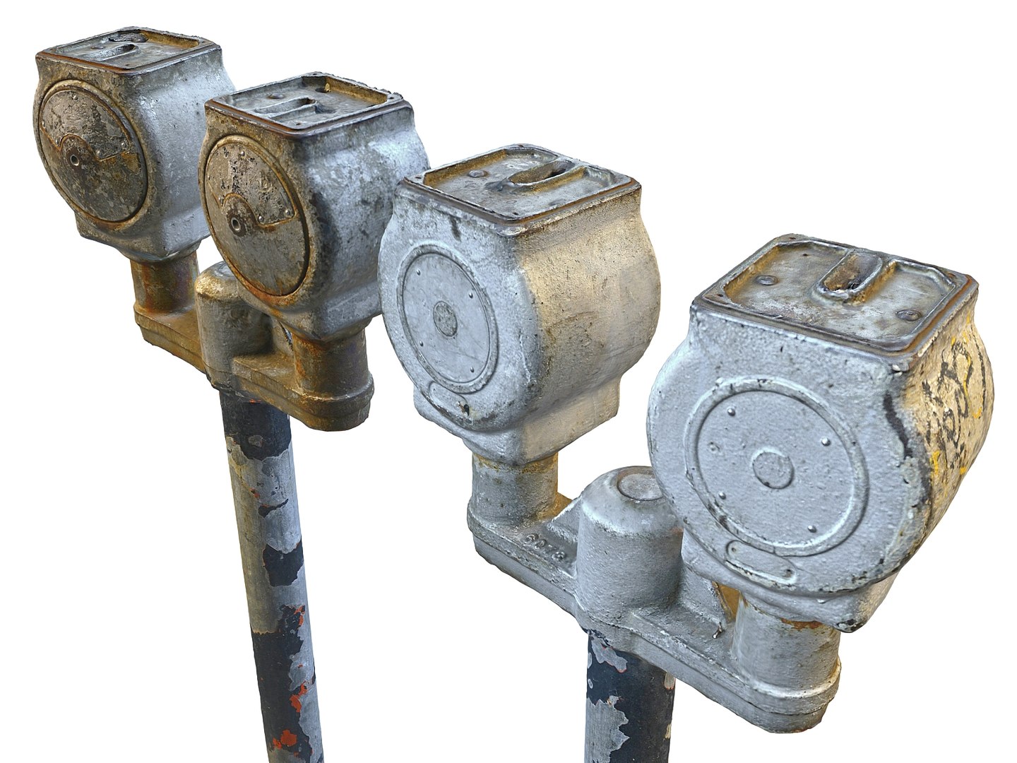 3D Parking Meter Mexico - TurboSquid 1489372