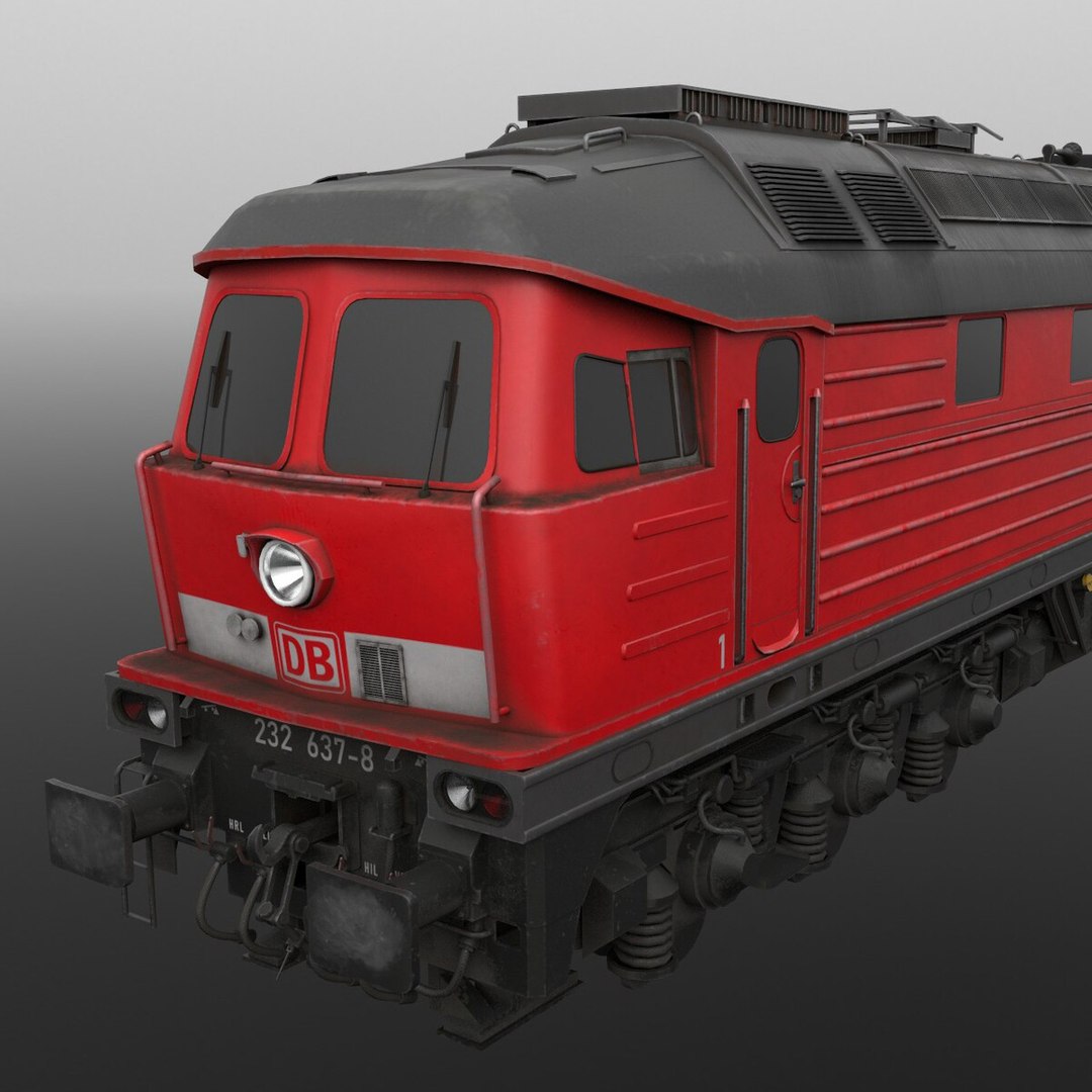 3D DR132 DBAG Locomotive - TurboSquid 1951216
