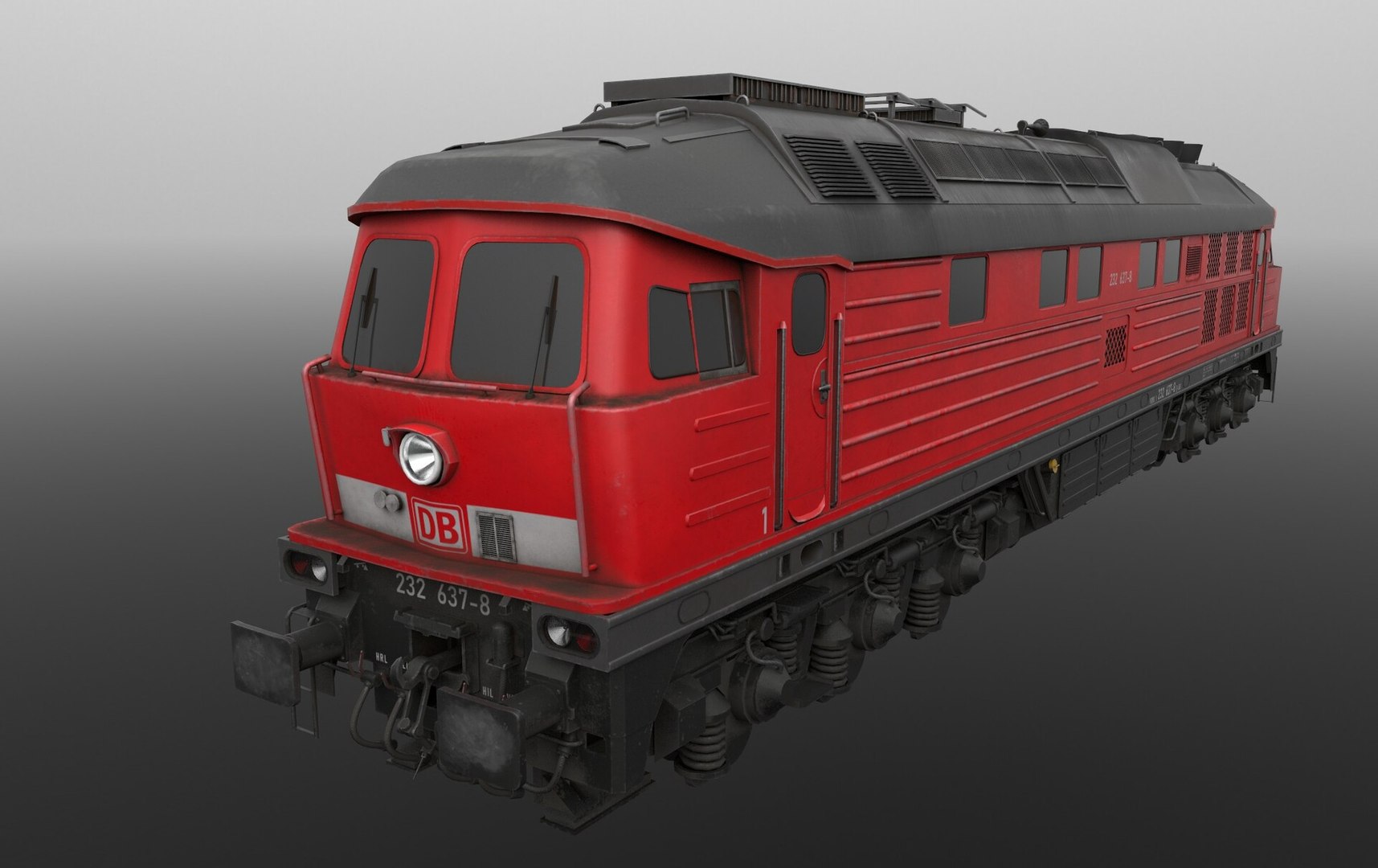 3D DR132 DBAG Locomotive - TurboSquid 1951216