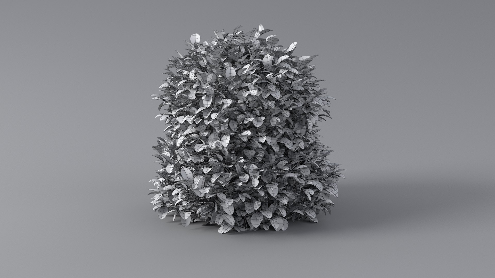 3D Cartoon Bush 12 Model - TurboSquid 1941432